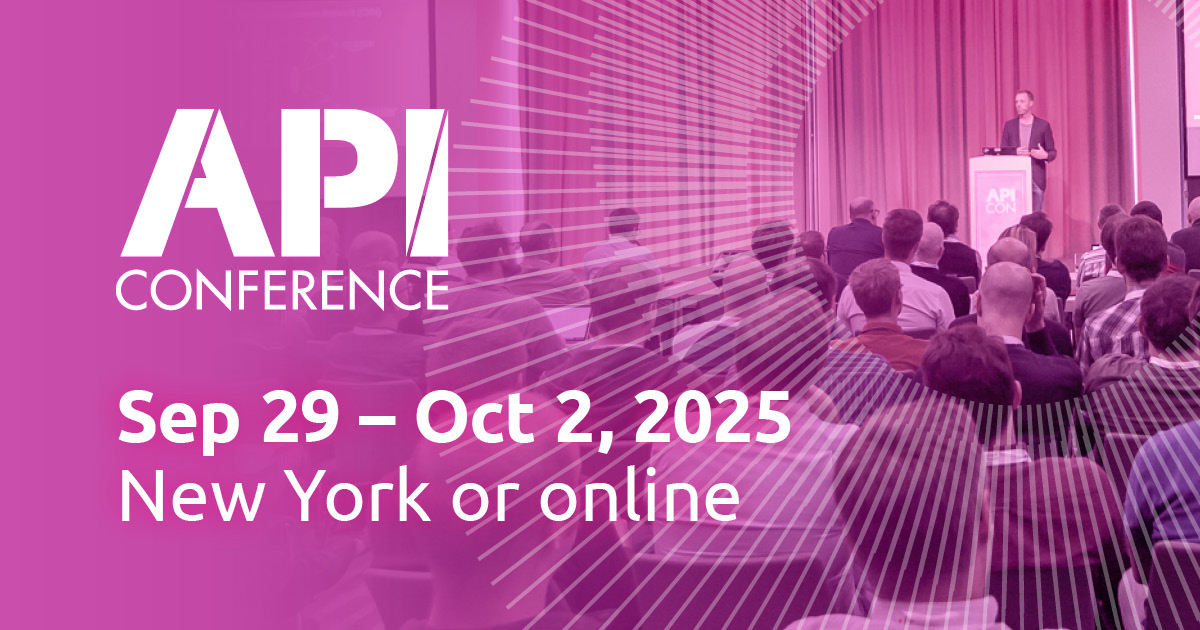 Program | API Conference | September 29 - October 2, 2025