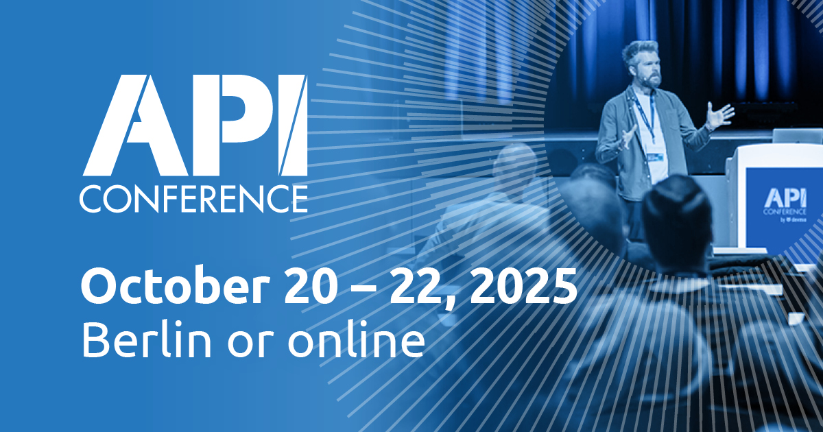 API Conference for Web APIs, Design & Management 2025